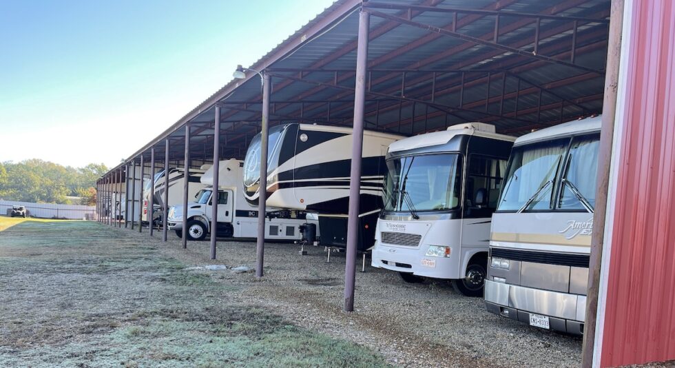 Covered RV, Boat, & Auto Facilities | East Texas Storage